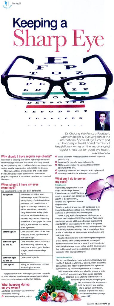 INTERNATIONAL SPECIALIST EYE CENTRE MALAYSIA